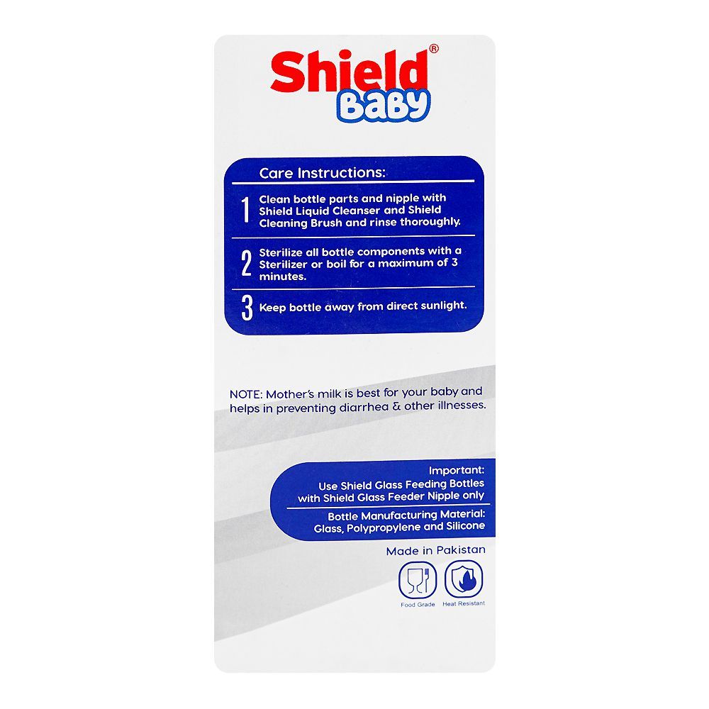 Purchase Shield Baby Glass Feeder With Silicone Protector, 120ml Online ...