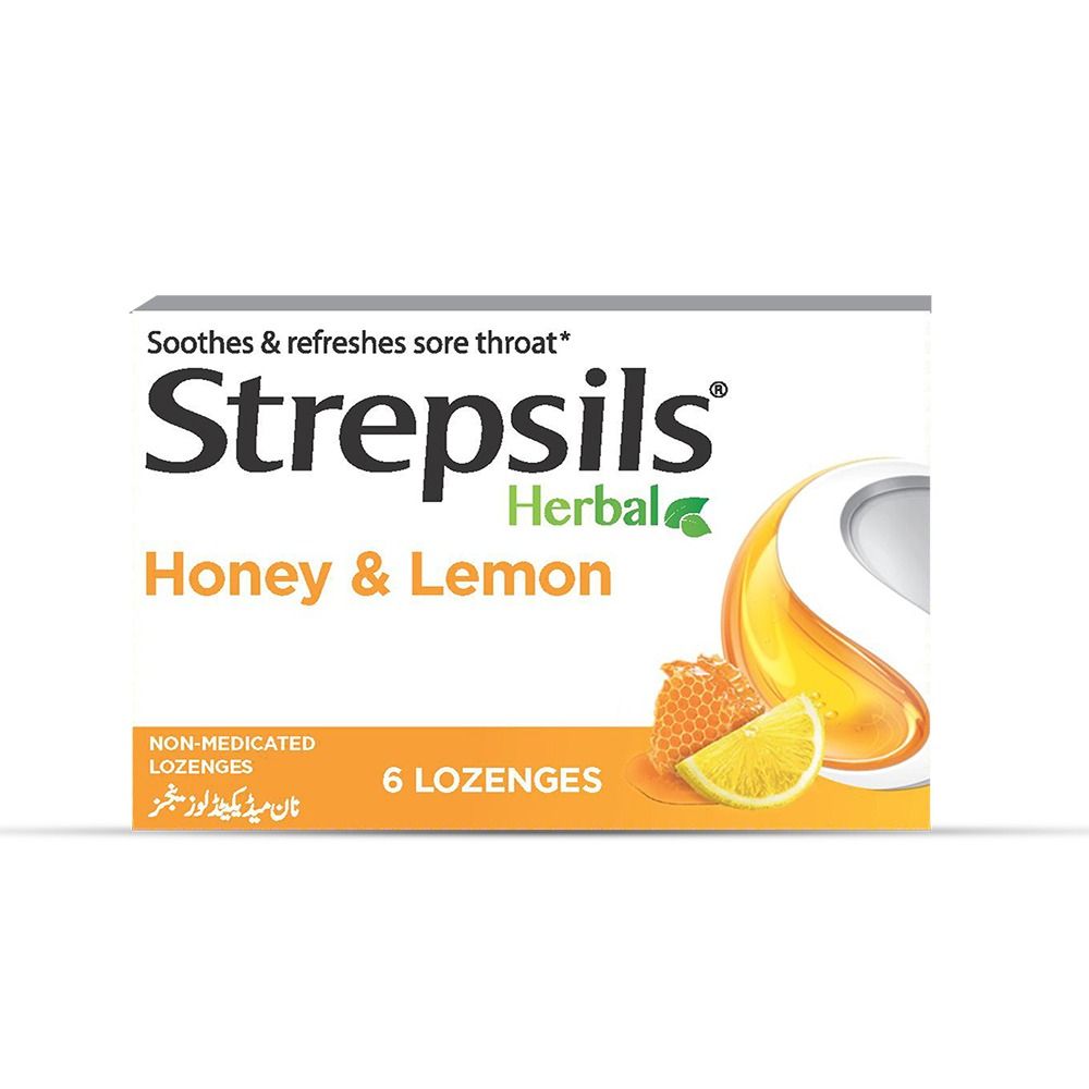 Buy Reckitt Strepsils Comfort Honey & Lemon, 10-Pack, 1-Strip Online at ...