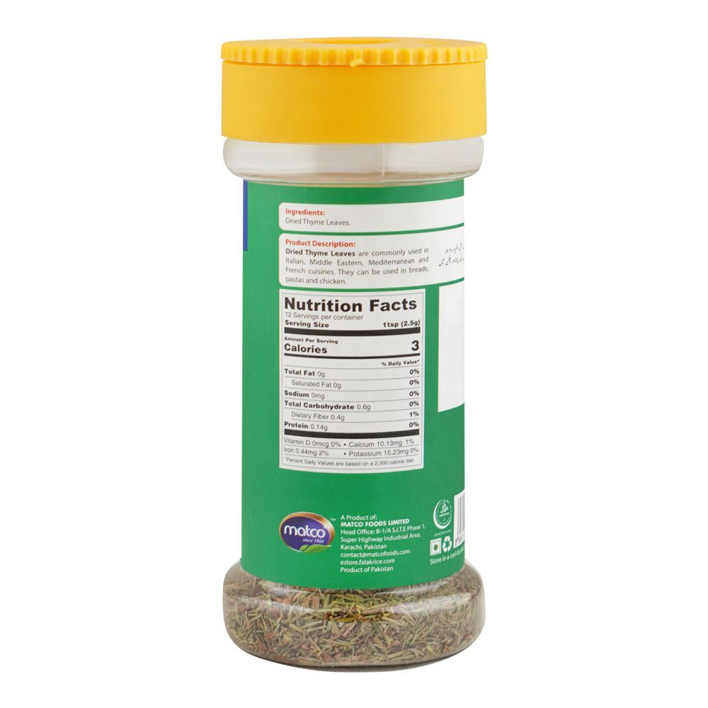 Purchase Falak Thyme Leaves, 30g Online at Best Price in Pakistan ...