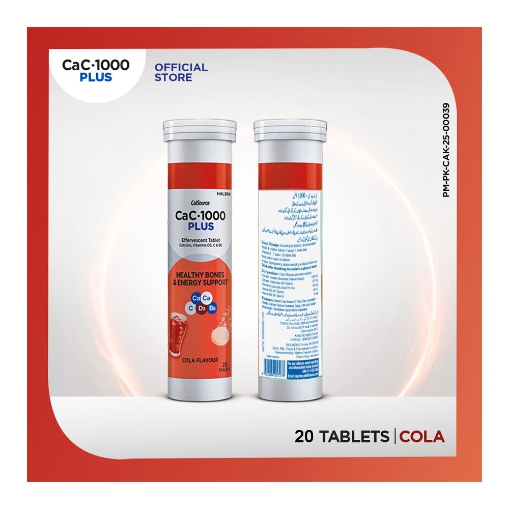 Buy GSK CaC-1000 Plus Cola Flavor, 20-Pack Online at Best Price in ...