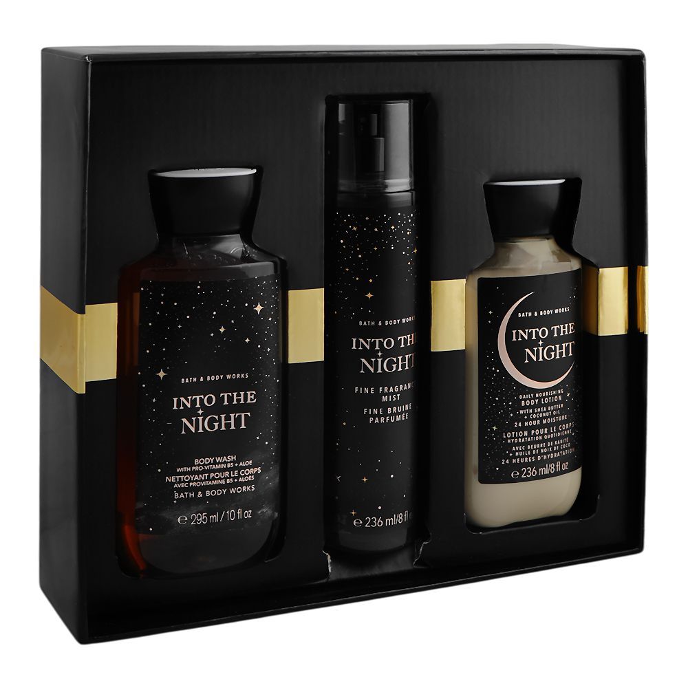 Buy Bath & Body Works Into The Night Gift Set: Shower Gel, Body Lotion ...