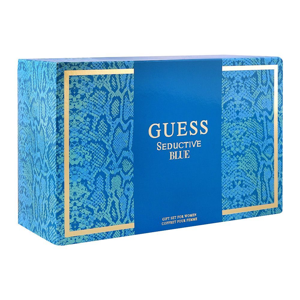 Guess Seductive Blue Gift Set, For Women, Eau de Toilette 75ml + Eau de ...