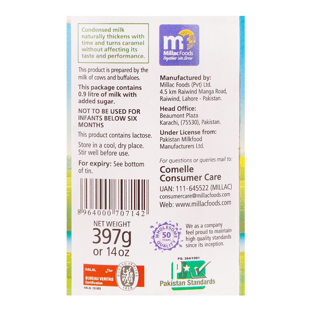 Order Comelle Condensed Milk 397g Online at Best Price in Pakistan ...