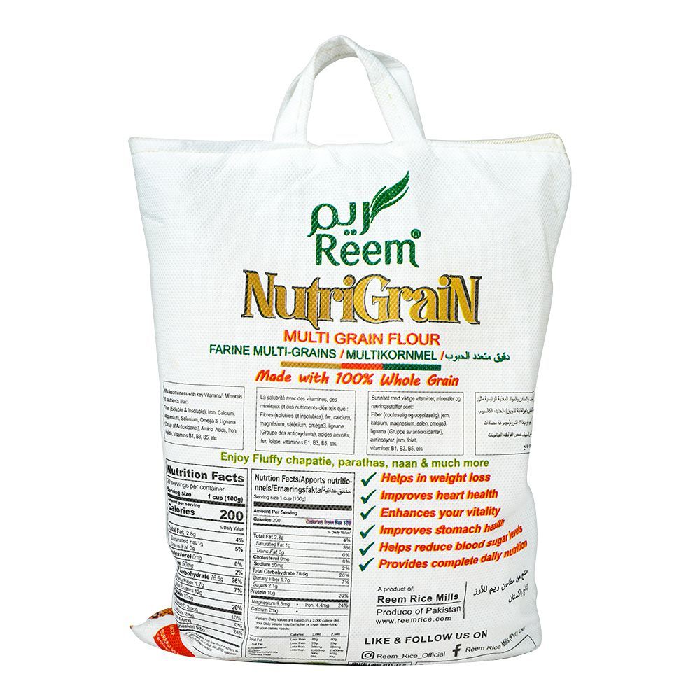 Purchase Reem Graindeur Multi Grain Flour Mix, 5kg Online at Special ...