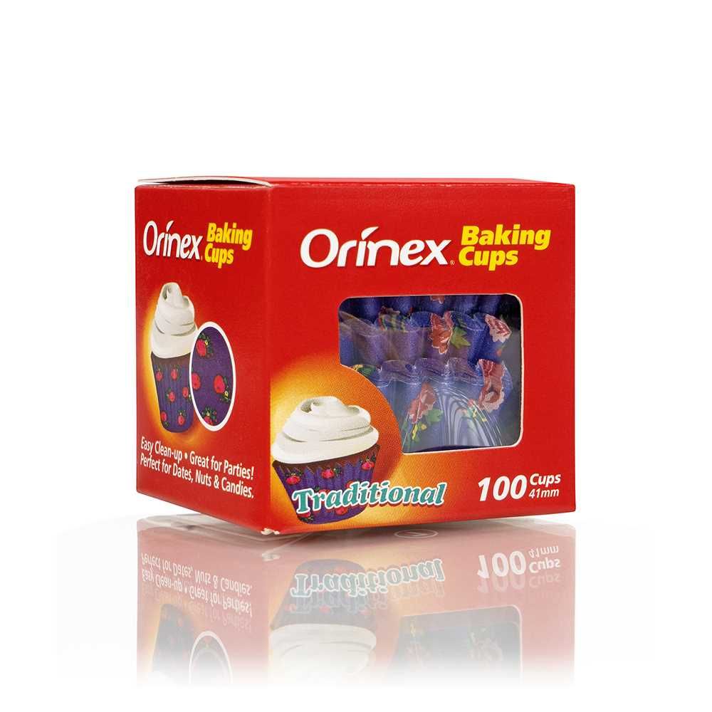 Buy Orinex Baking Cups, Traditional, 100-Pack Online at Best Price in ...