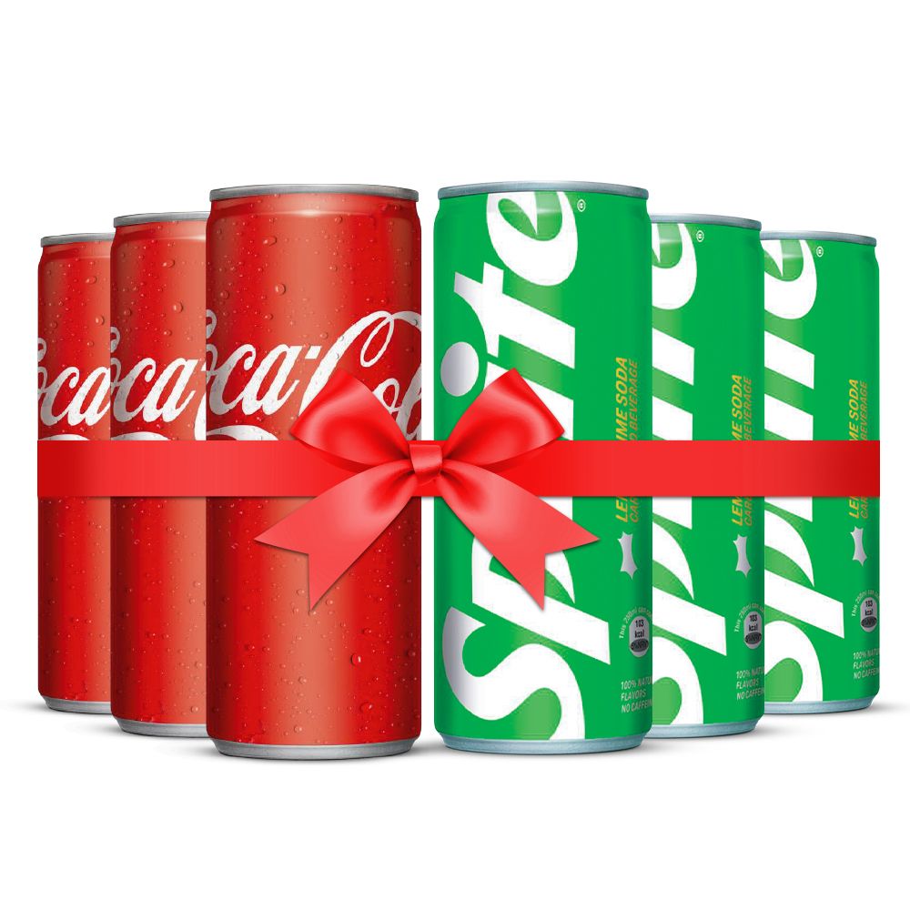 Purchase Coca Cola & Sprite 250ml (Local) Can, 3-Pack each, Bundle ...