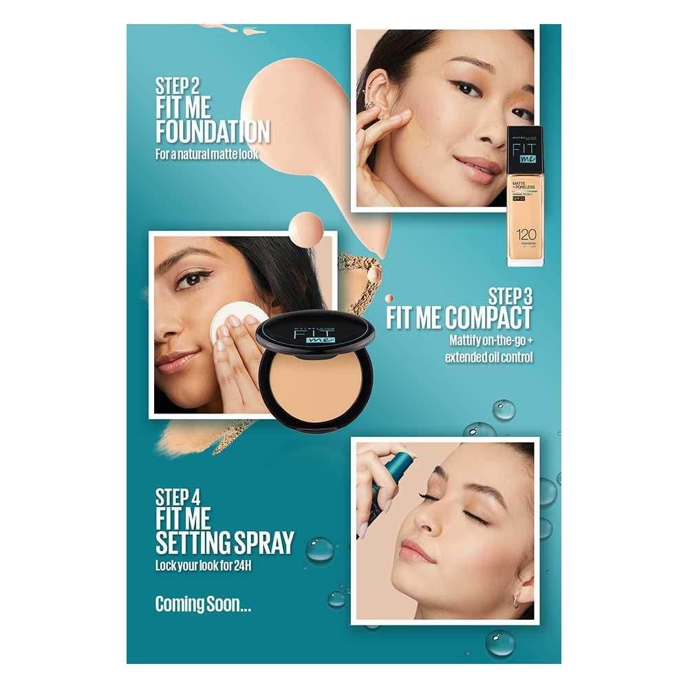 Buy Maybelline Fit Me Matte & Poreless SPF 22 Foundation 115 Ivory 30ml ...