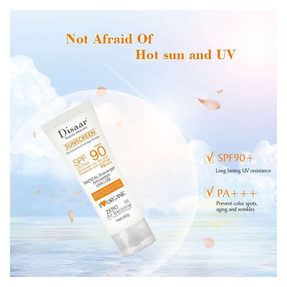 Order Disaar Sunscreen Cream, SPF90, 40g, DS313-2 Online at Best Price in Pakistan - Naheed.pk