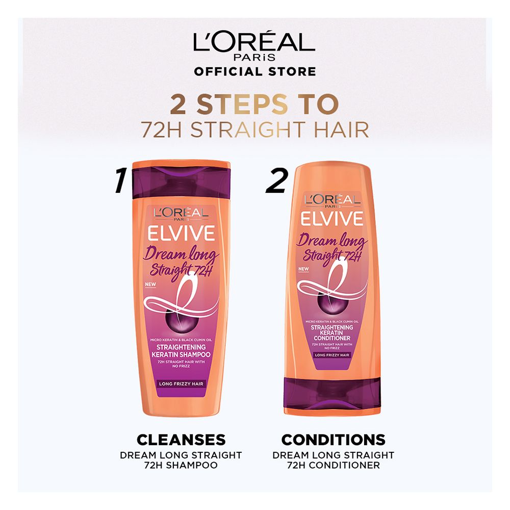 Purchase L'Oreal Paris Elvive Dream Long Straight 72Hrs Straightening ...