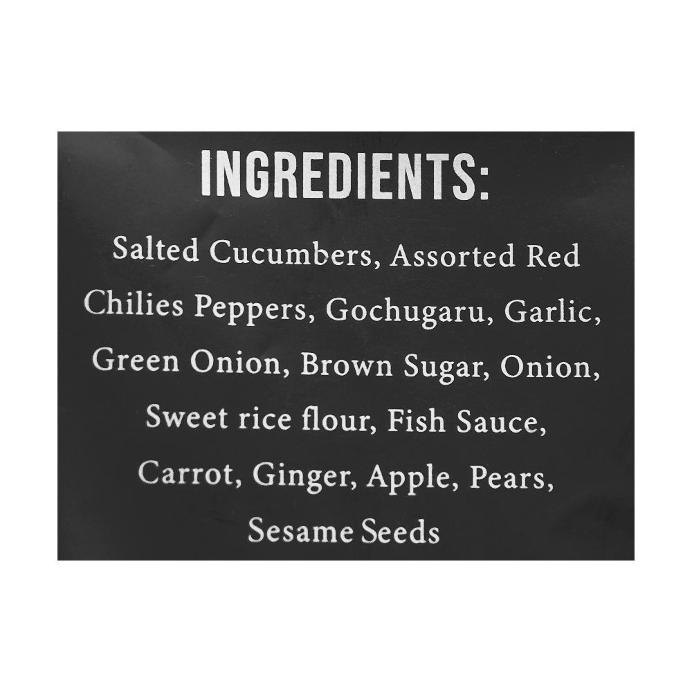 Buy Azadeh's Cuisine Kimchi, Cucumber, 500g Online at Best Price in ...