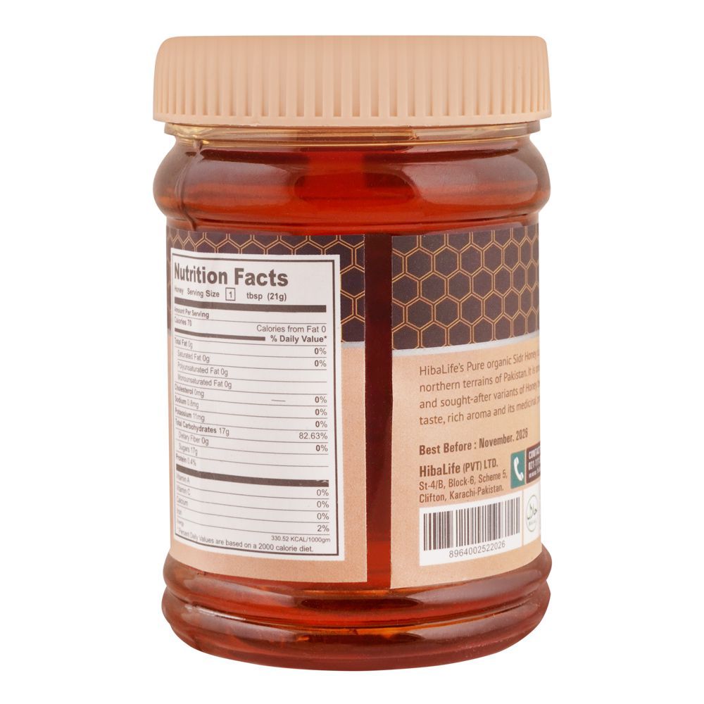 Buy Hiba Life Sidr Honey 300g Online at Best Price in Pakistan - Naheed.pk