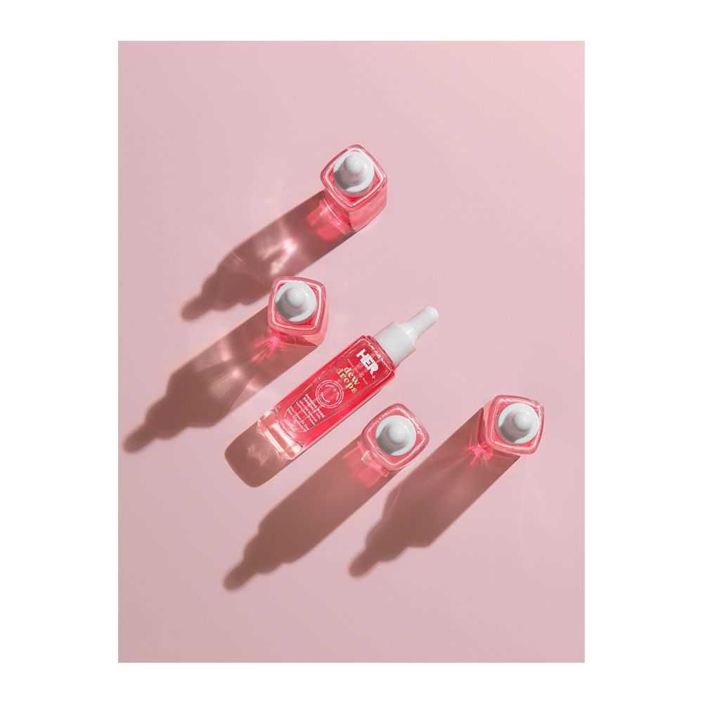Order Her Beauty Dew Drops Priming Rose Essence Oil, 30ml Online at ...