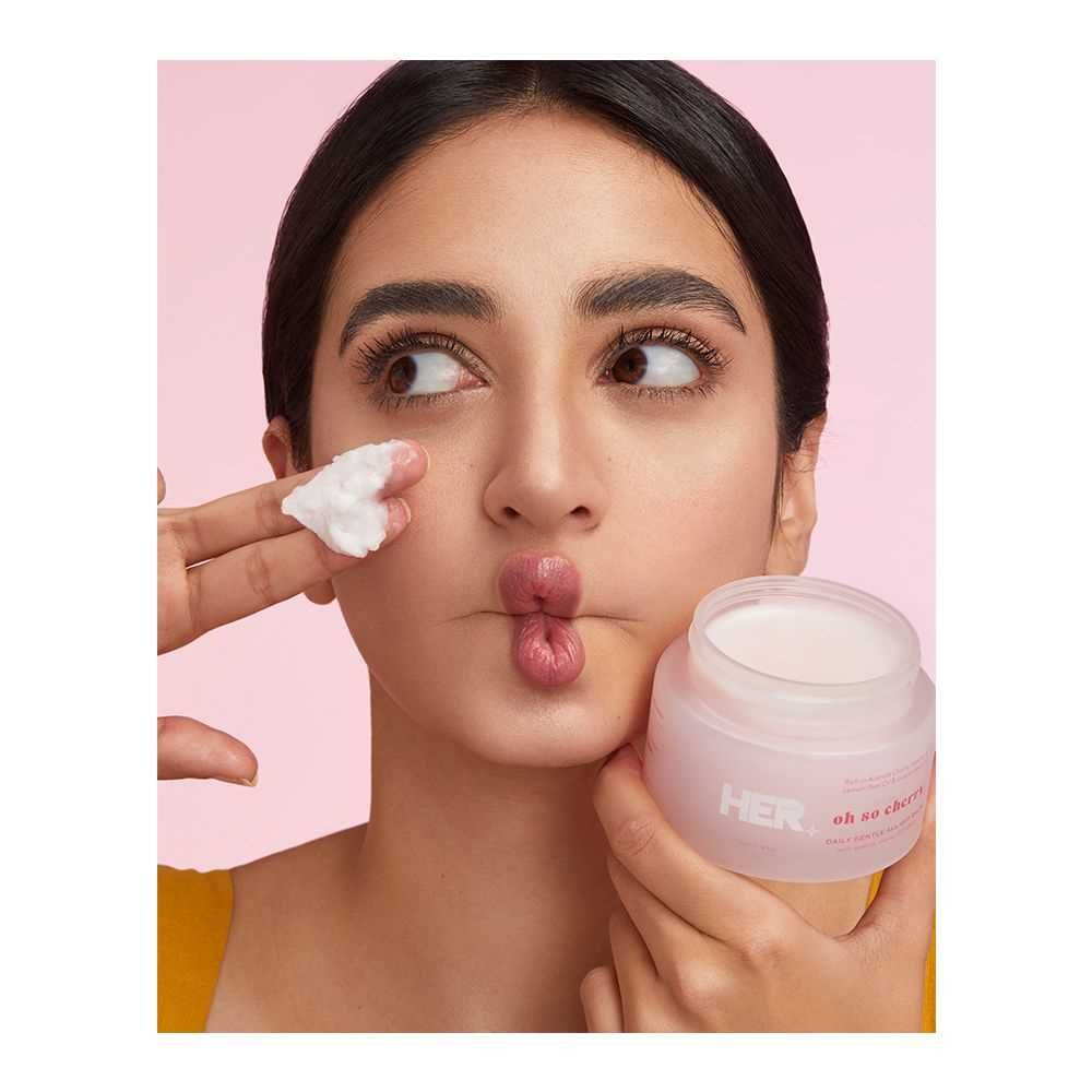 Buy Her Beauty Oh So Cherry Daily Gentle All-Off Balm, Melts Makeup ...