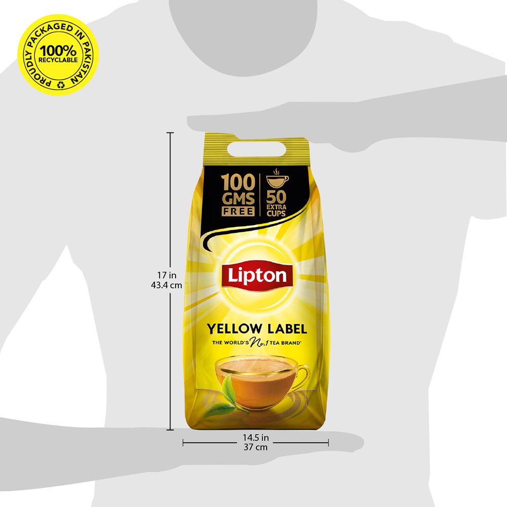 Purchase Lipton Yellow Label, 900g Pouch Online at Special Price in ...
