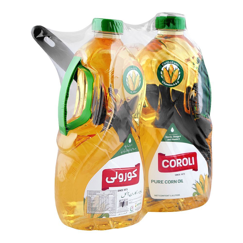 Buy Coroli Corn Oil 2x 1.8 Liters + 750ml FREE Online at Special Price ...