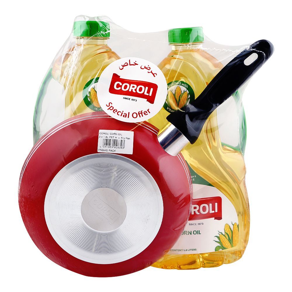 Buy Coroli Corn Oil 2x 1.8 Liters + 750ml FREE Online at Special Price ...