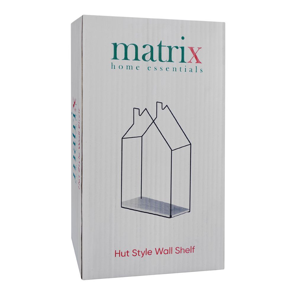 Purchase Matrix Hut Style Wall Shelf-C, 11 x 7.2 x 4.3 Inches Online at ...