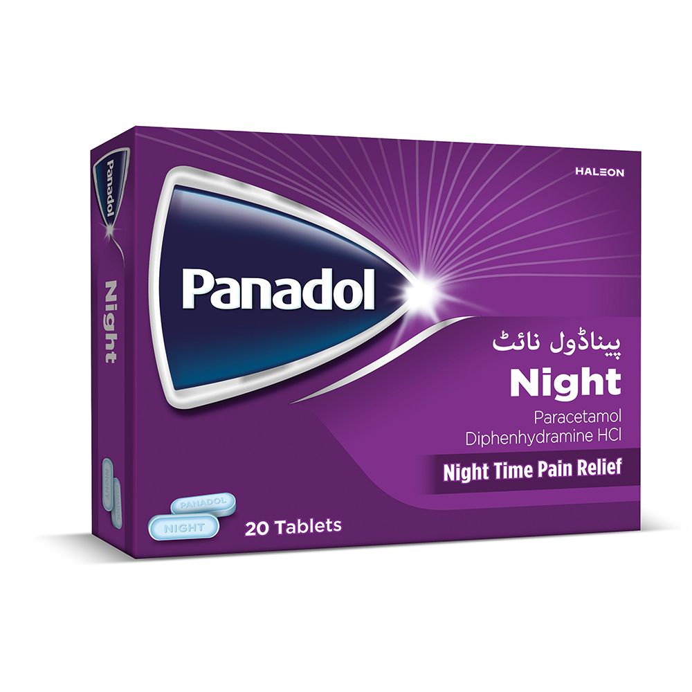 Purchase Panadol Night Tablet Strip, 10 Tablets Online at Special Price ...