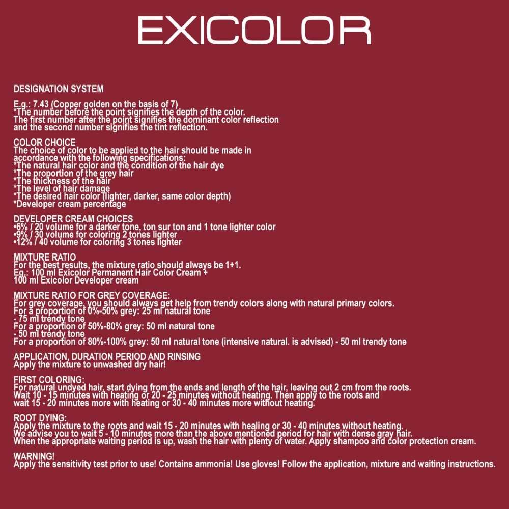 Order Okay Exicolor Permanent Hair Color, 60ml, No. 3 Dark Brown Online ...