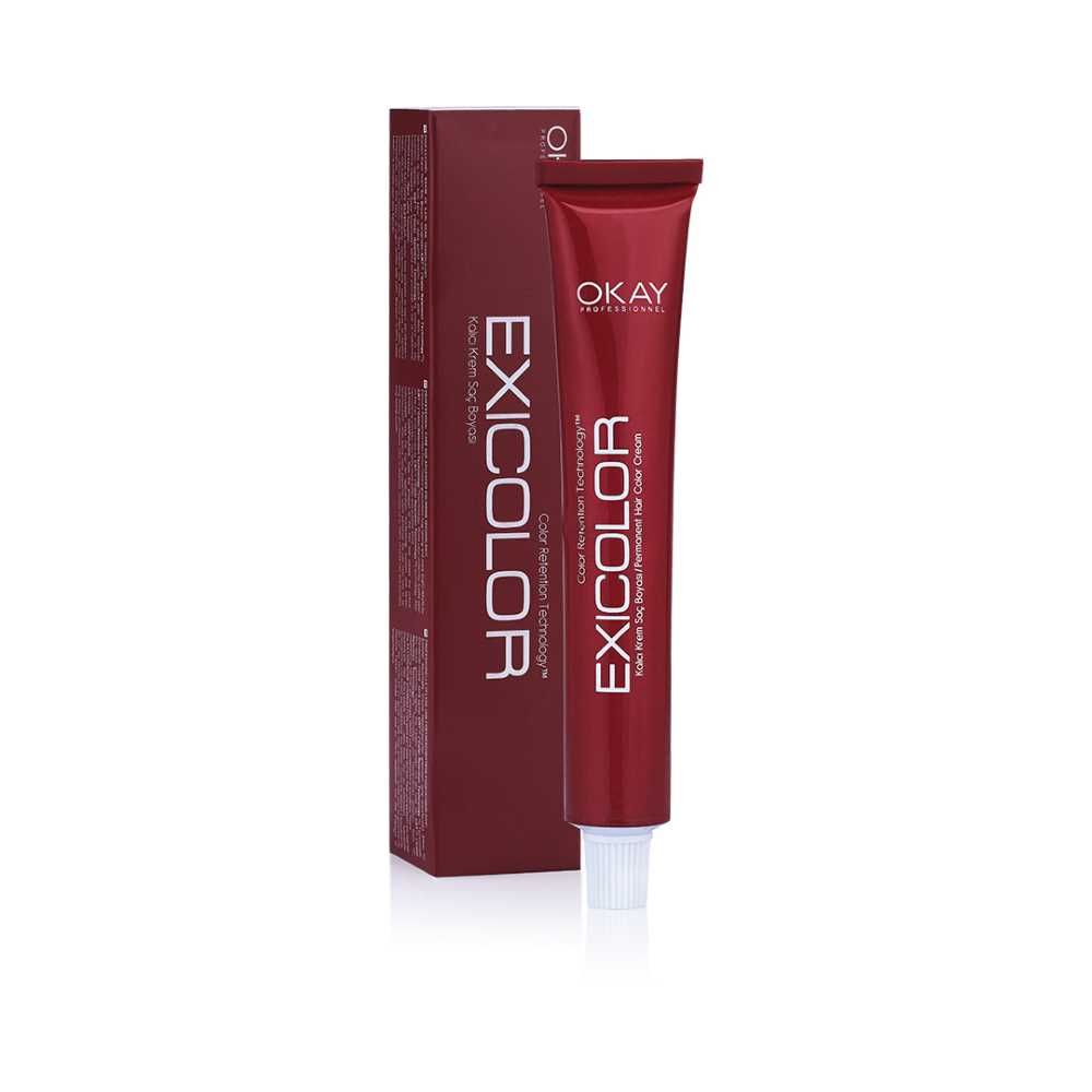 Purchase Okay Exicolor Permanent Hair Color, 60ml, No. 5.3 Light Golden ...