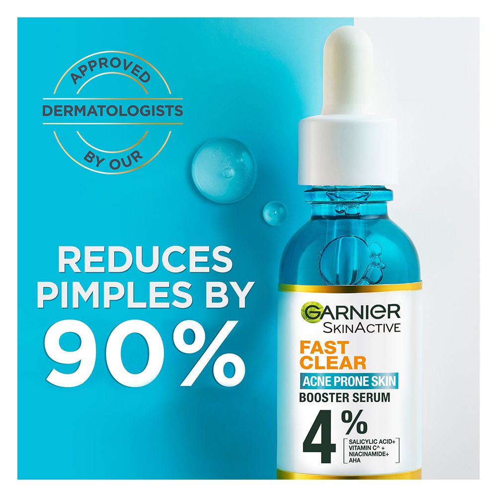 Buy Garnier Skin Active Fast Clear Booster Face Serum, For Acne Prone ...