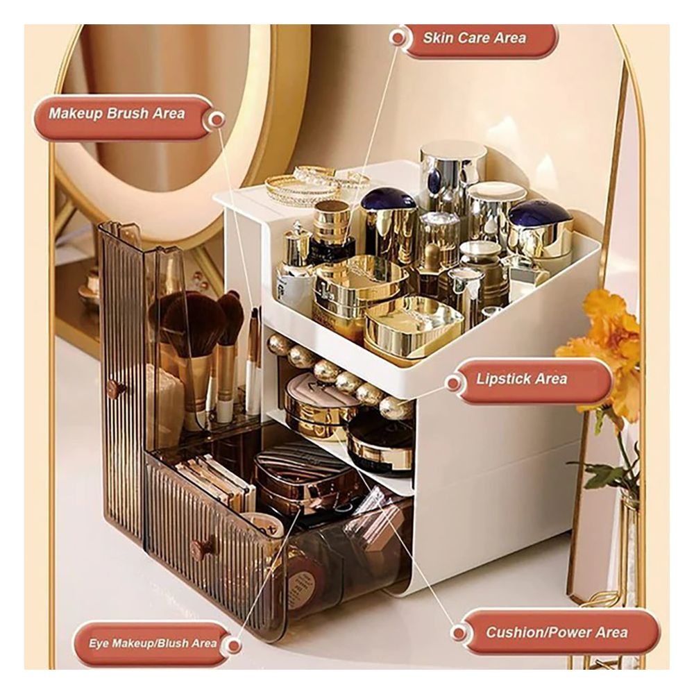 Buy Matrix Transparent And Visible Cosmetic Organizer With Drawers ...