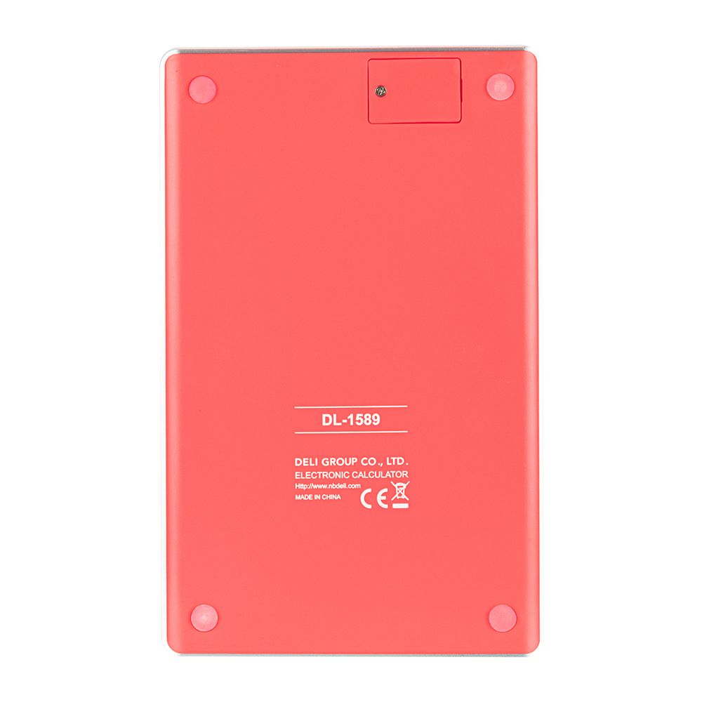 Order Deli Touch Series Acrylic Keys 12-Digits Desktop Calculator, Red, E1589 Online at Special ...