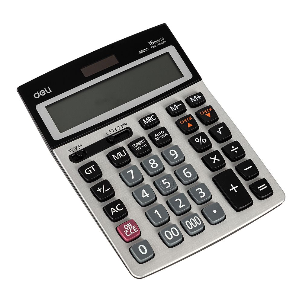 Purchase Deli Core Series Metal Surface 16-Digits Desktop Calculator ...