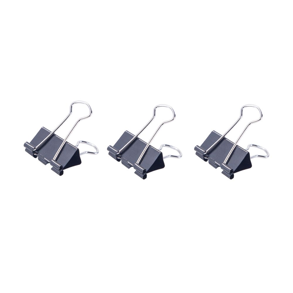 Buy Deli 25mm Binder Clip Box, Black, E38564 Online at Special Price in ...