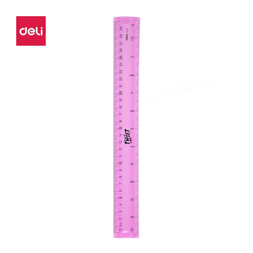 Purchase Deli 30cm/12" Flexible Ruller, Assorted Colors, E6209 Online ...