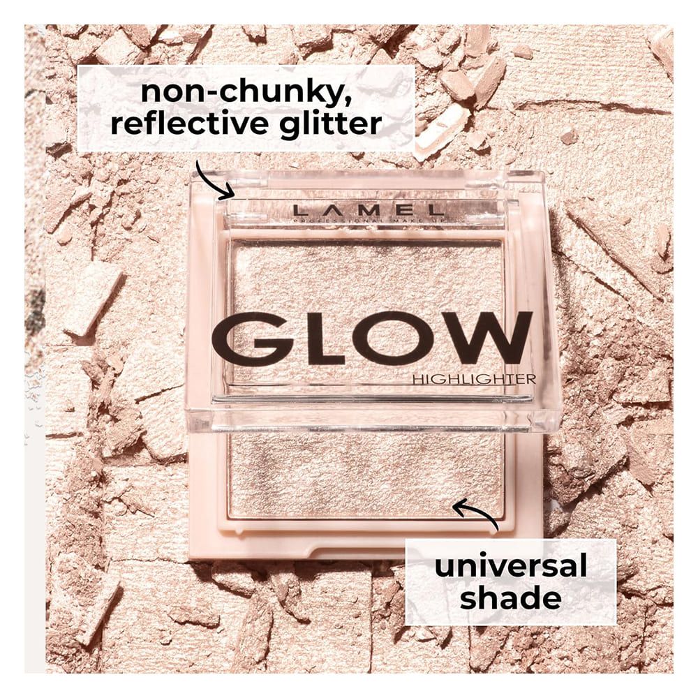 Order LAMEL Glow Baked Powder Highlighter, 3.8g, 401 Luna Online at ...