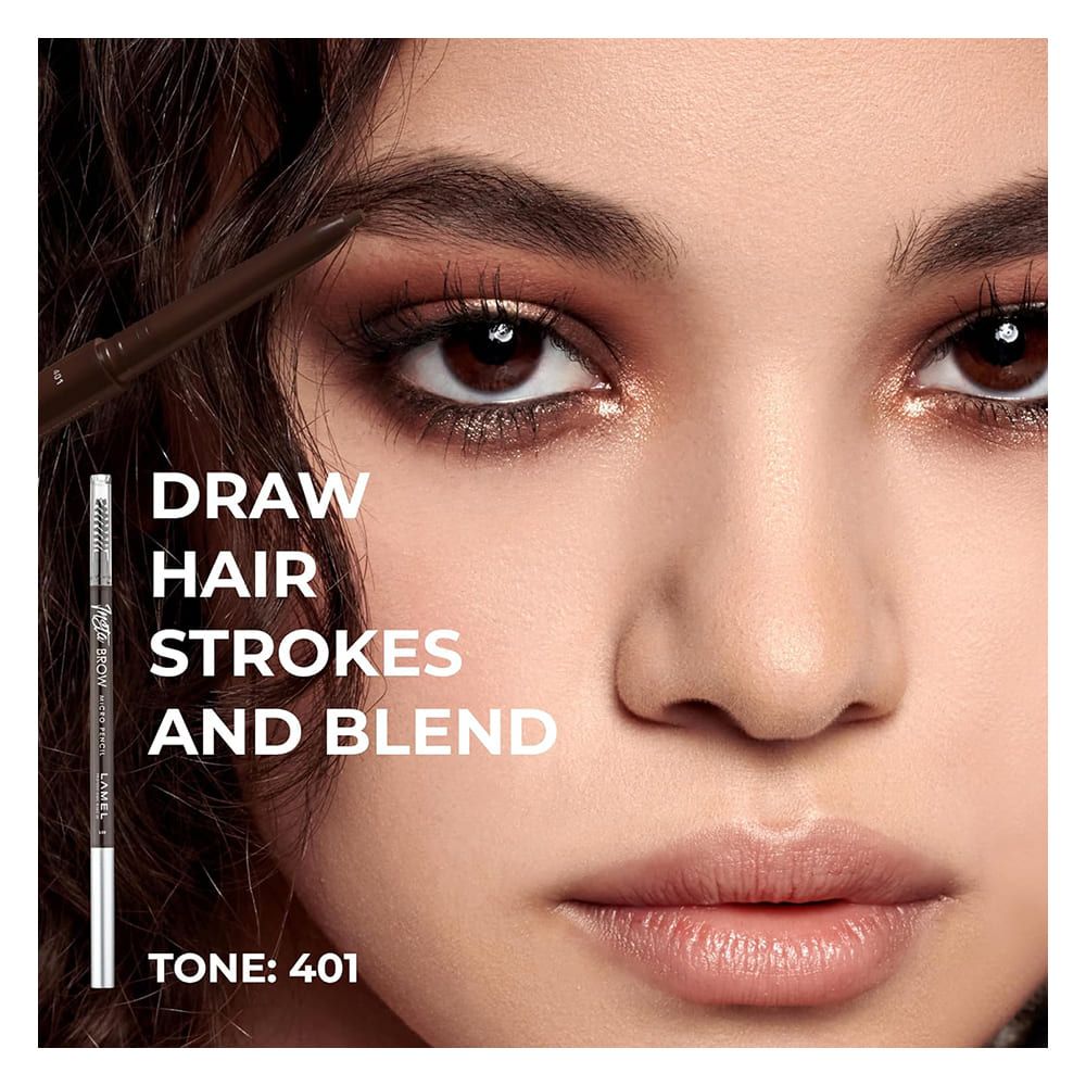 Order LAMEL INSTA Micro Long-lasting Eye Brow Pencil, 0.12g, 401 ...