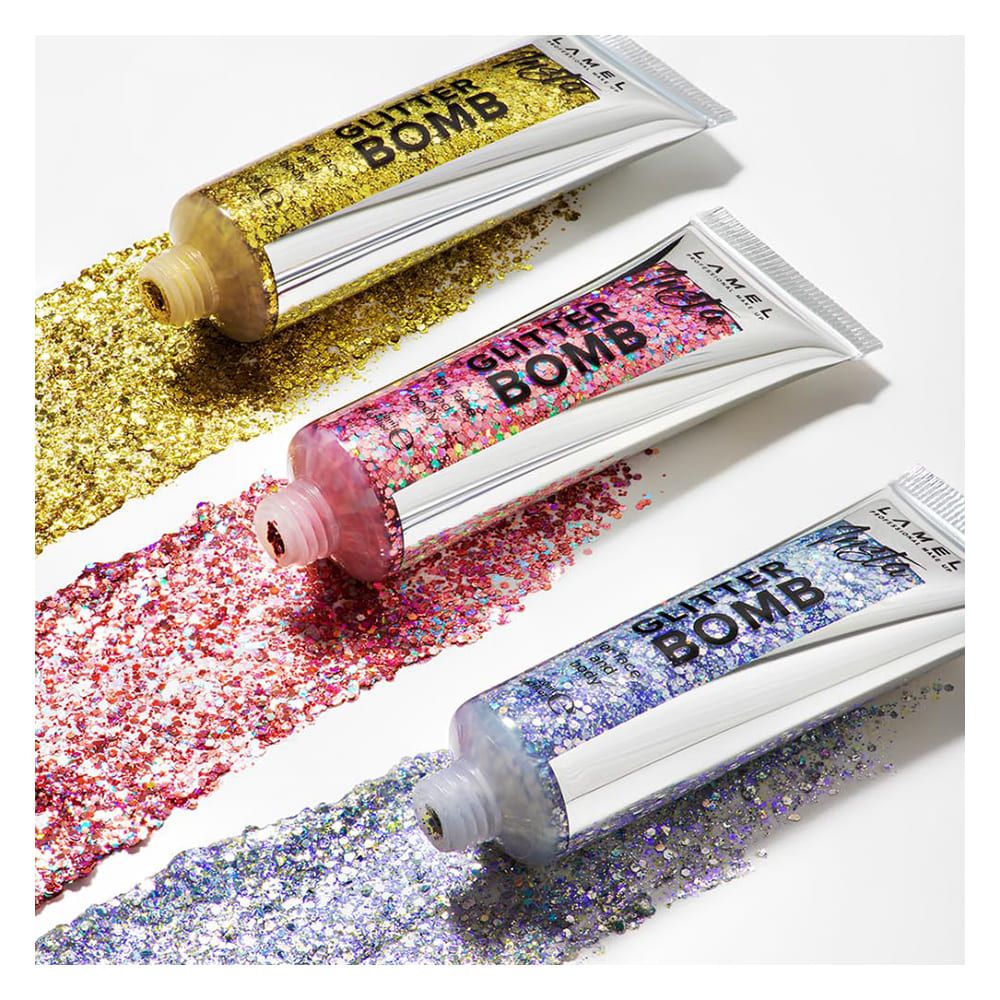 Order LAMEL Liquid Glitter For Face and Body INSTA Glitter Bomb, 20ml ...