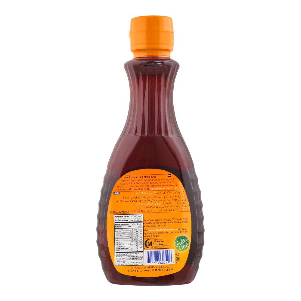 Order American Garden Pancake Syrup, 2% Maple Syrup, 355ml Online at ...