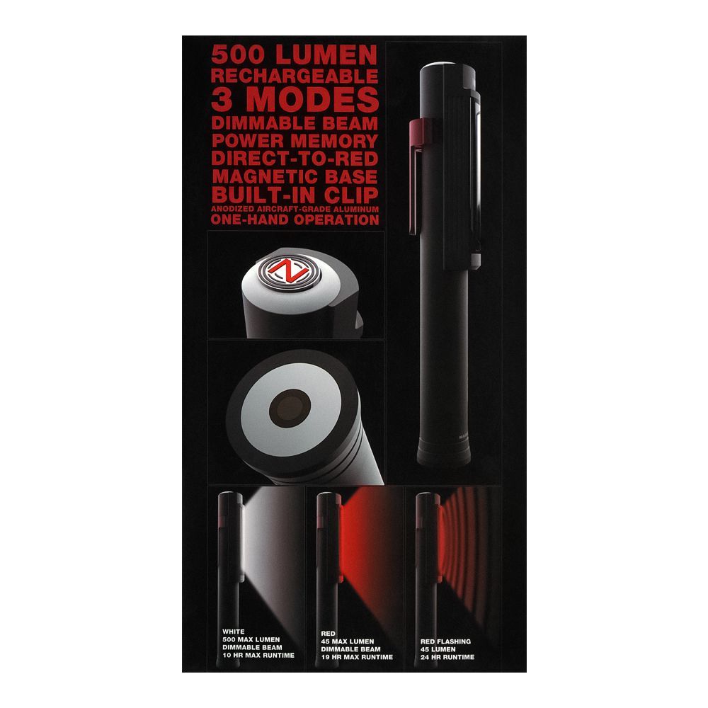 Buy NEBO Big Larry Pro 500 Lumen Rechargeable Work Light With Built In ...
