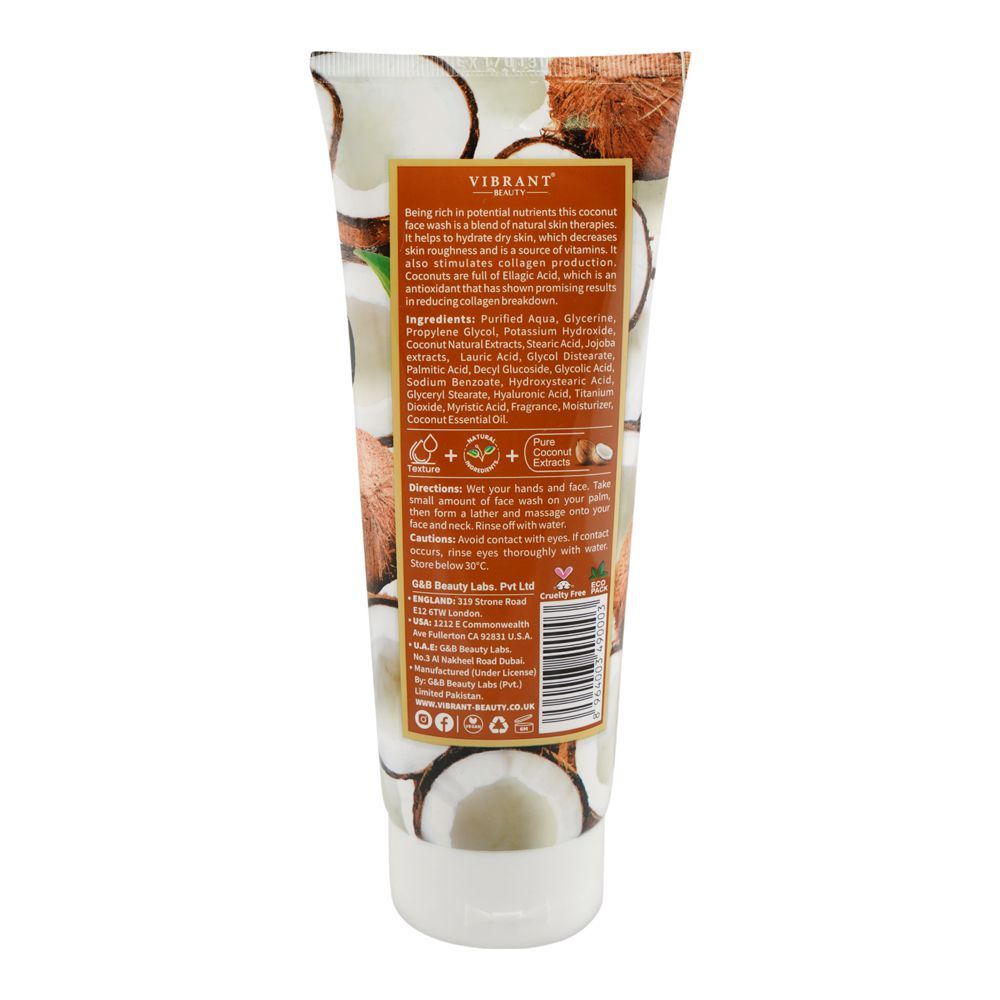 Purchase Vibrant Beauty Skin Brightening Coconut Hydrating Face Wash ...