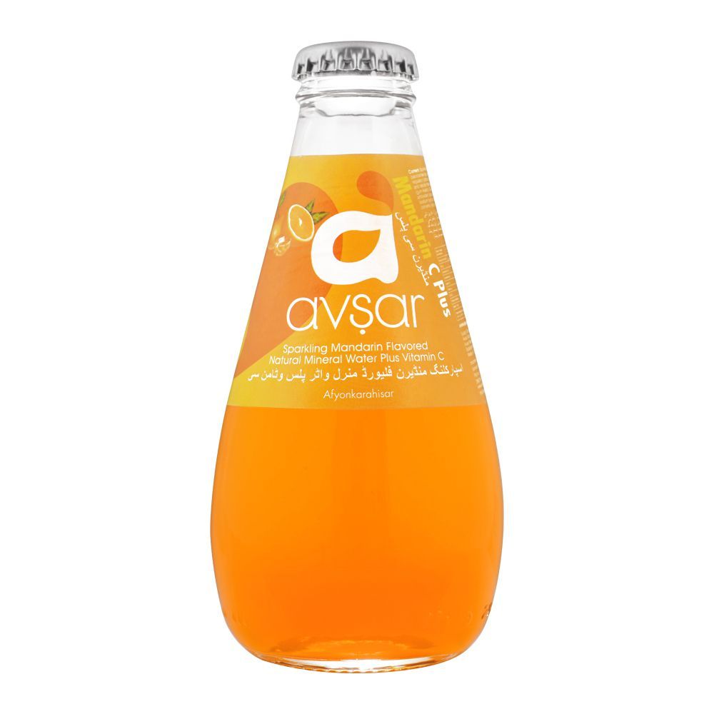 Purchase Avsar Sparkling Mandarin C Plus Natural Mineral Water, 200ml ...