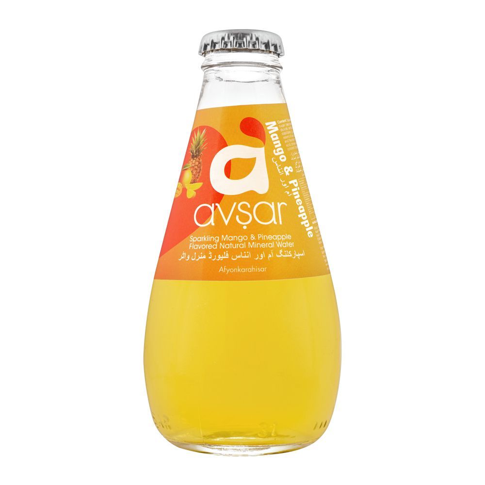 Buy Avsar Sparkling Mango & Pineapple Natural Mineral Water, 200ml ...