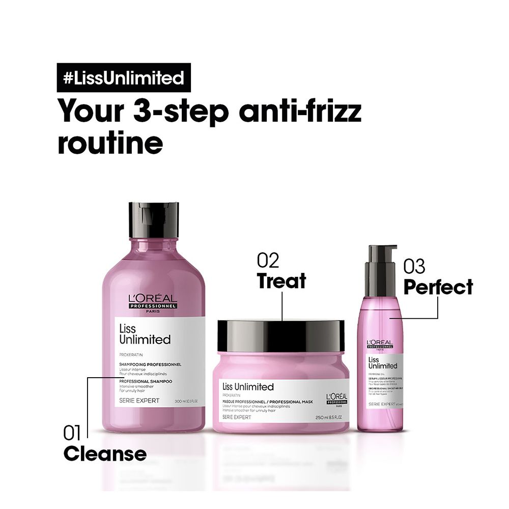 Buy L'Oreal Professionnel Serie Expert Liss Unlimited Pro-Keratin ...