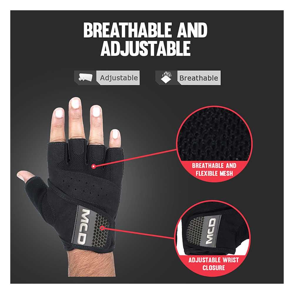 Buy MCD Gym Gloves Pair, Jet Black Online at Best Price in Pakistan ...