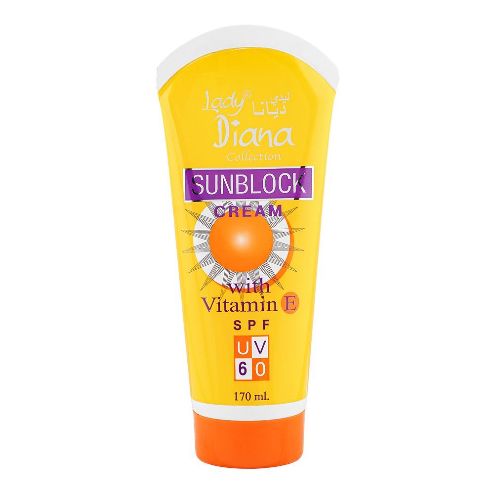 Buy Lady Diana Sunblock SPF-40 Tube, 170ml Online at Best Price in ...