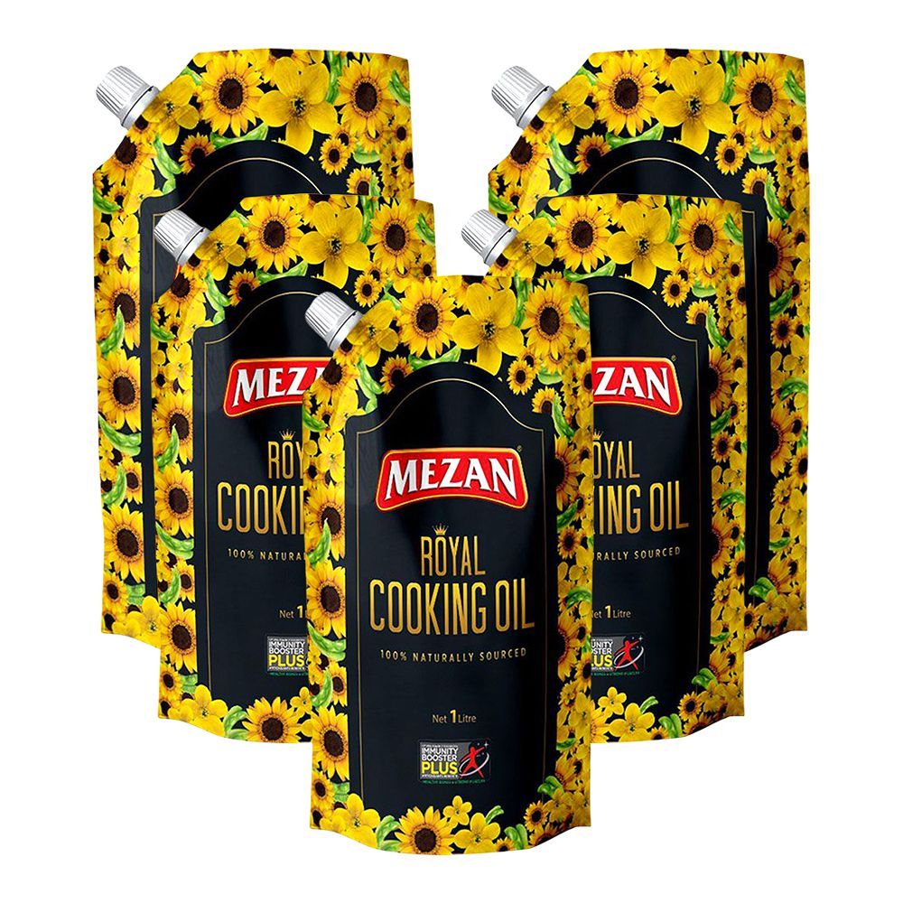 Order Mezan Royal Cooking Oil, 1 Liter Each, 5-Pack Online at Special ...