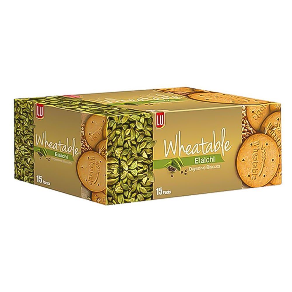 LU Wheatable Cardamom Biscuit, Half Roll, Box Pack