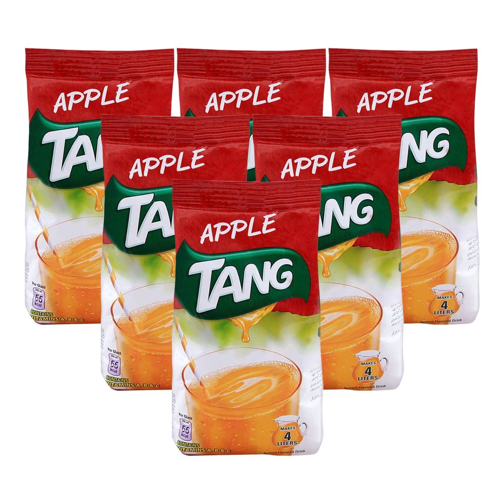 Buy Tang Apple Powdered Drink (Sharbat) Pouch, 340g Each, 6-Pack Online ...