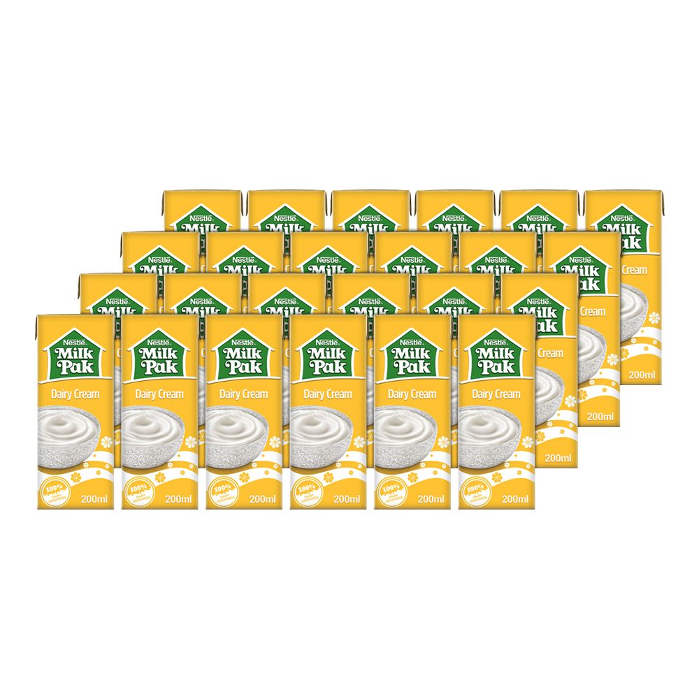 Nestle Milkpak Cream, 200ml Each, 24-Pack