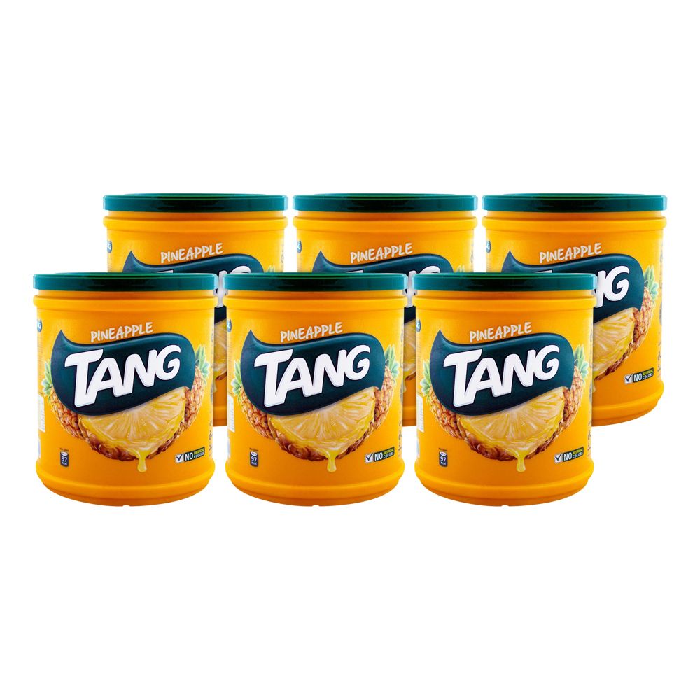 Tang Pineapple Powdered Drink (Sharbat) Tub, 2.5Kg Each, 6-Pack