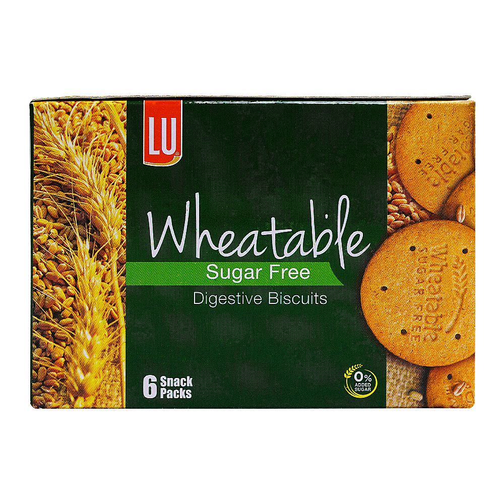 Buy LU Wheatable Sugar Free Biscuits, 6 Snack Packs Online at Special ...