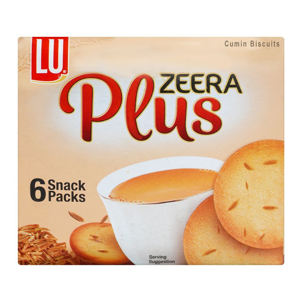 Order LU Zeera Plus Biscuits, 6 Snack Packs Online at Special Price in ...