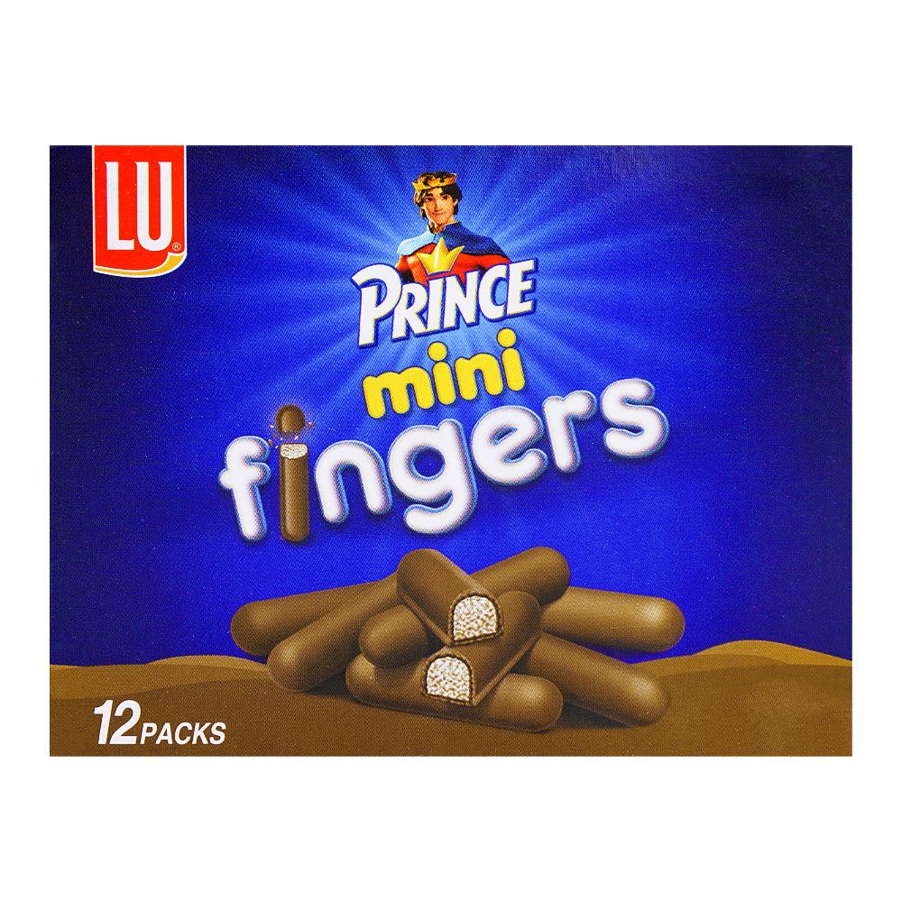 LU Prince Mini Fingers Snack Pack Box, 35g Each