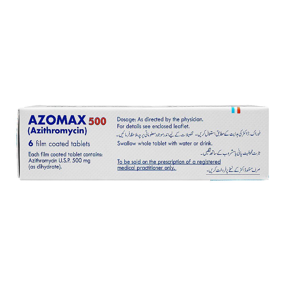 Purchase AGP Pharma Azomax Tablet, 500mg, 6-Pack Online at Best Price ...